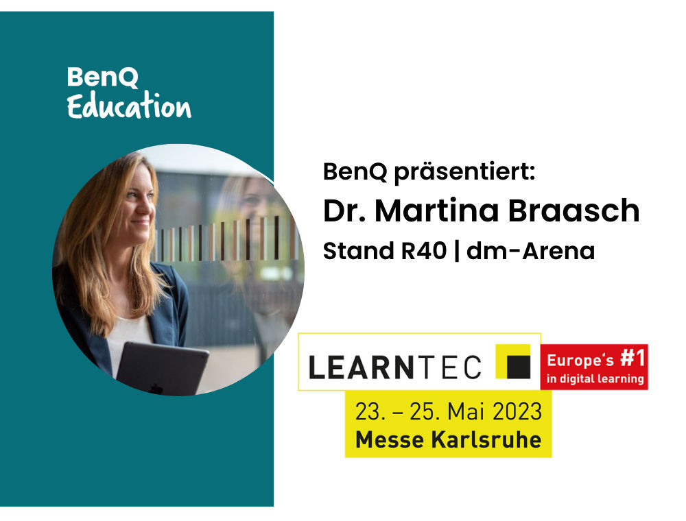 BenQ auf der Learntec 2023: Die Zukunft des Lernens mitgestalten